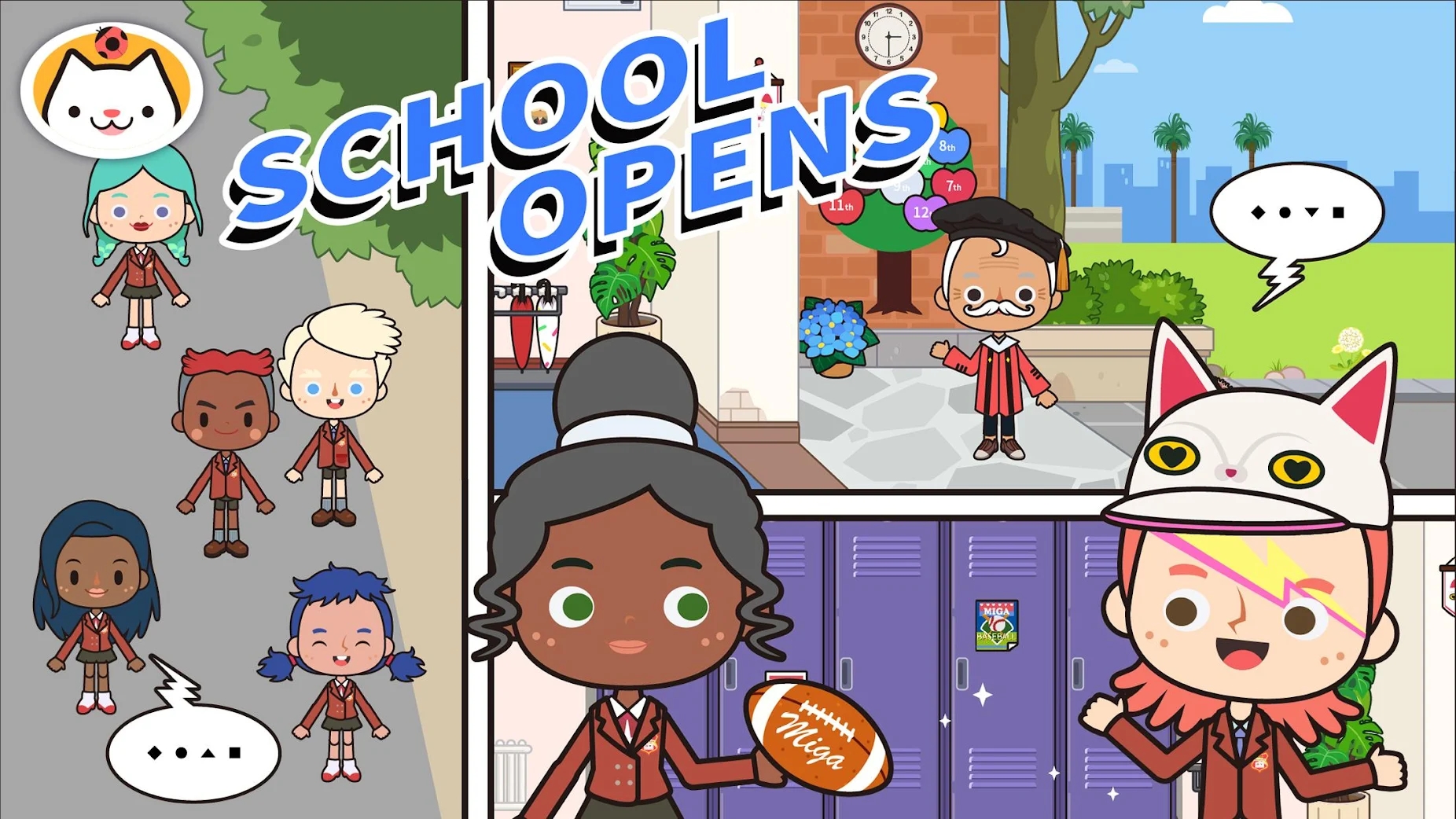 Miga Town: My School - Popular Games for Kids | PlaymateKids.com
